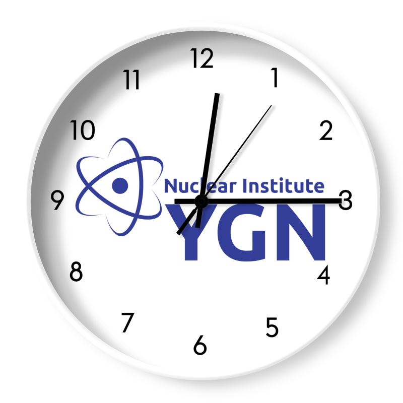 YGN Wall Clock – The Nuclear Institute