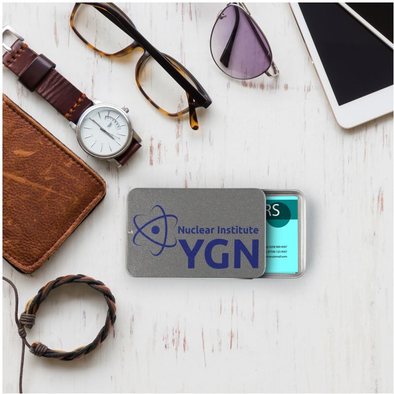 YGN Business Card Tin – The Nuclear Institute